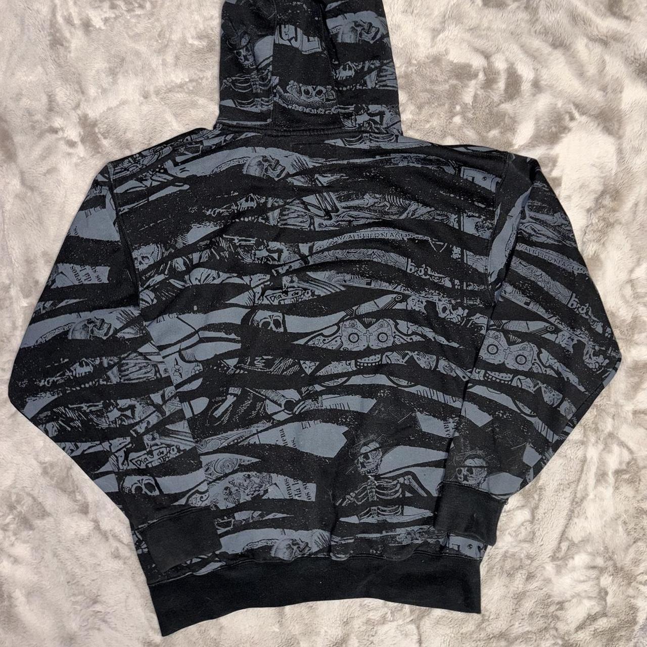 Y2K Skull grunge elixir hoodie men’s XL #y2k - Depop