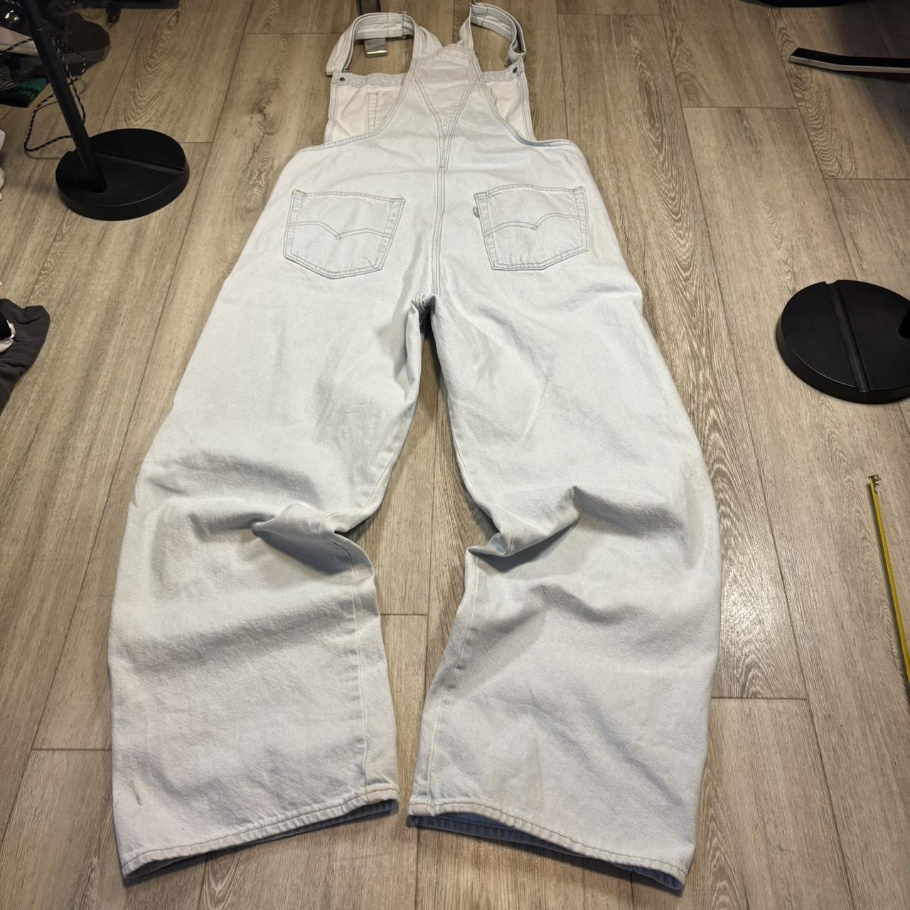 Japanese Levi’s silver tabs overalls baggy size 36 x... | Depop