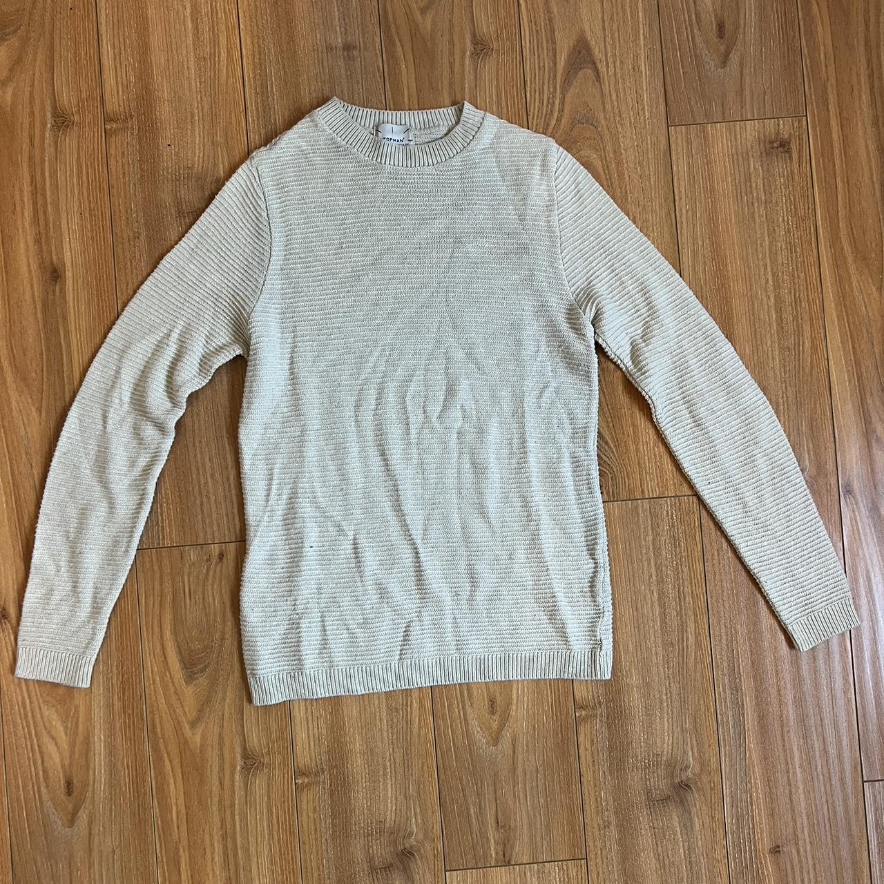 Top man Ribbed Sweater #topman #sweater - Depop