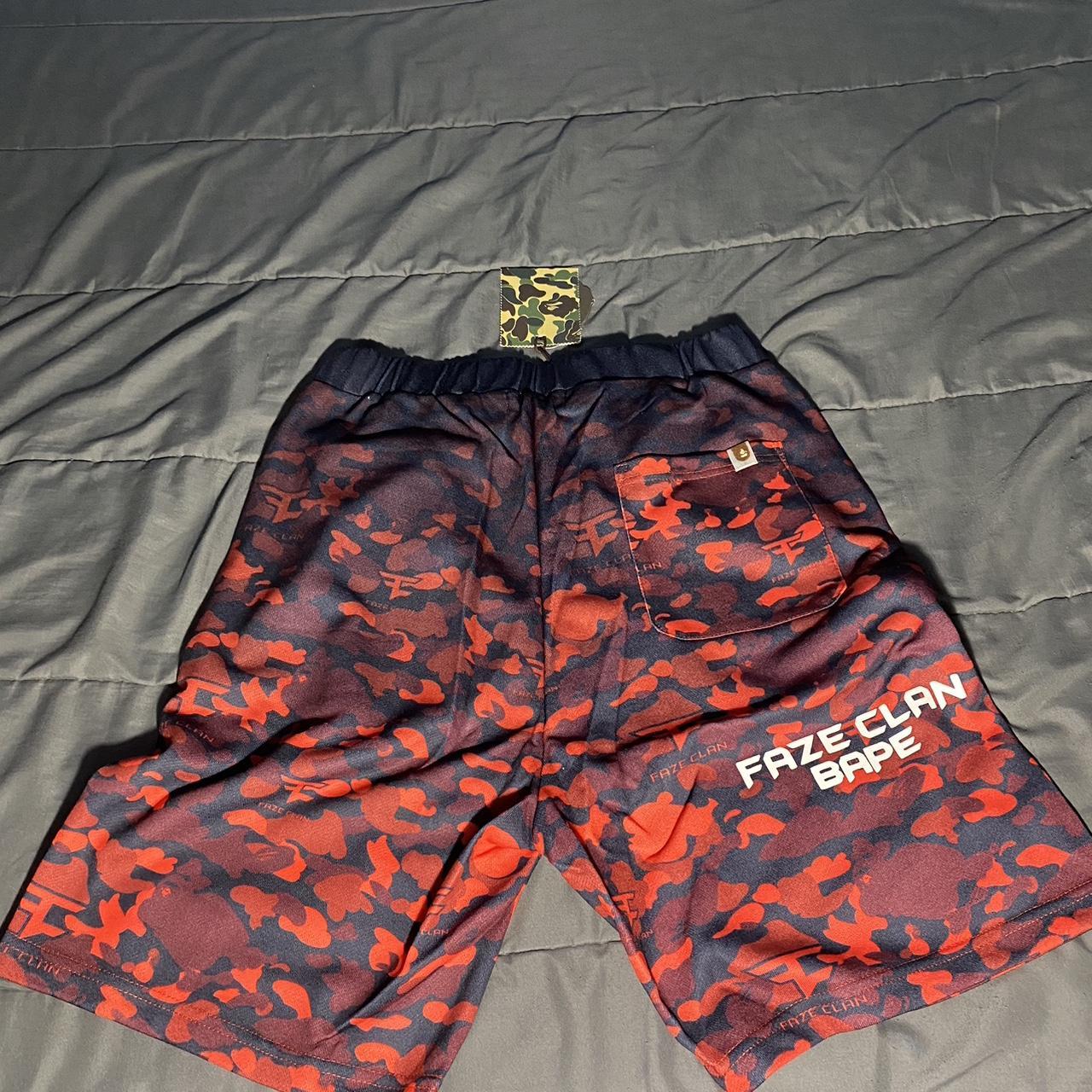 Faze Bape Shorts Size Large Brand new comes with... - Depop