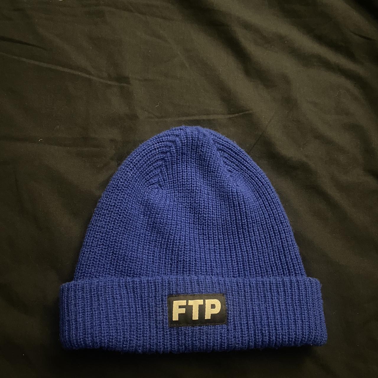 FTP Blue beanie - Depop