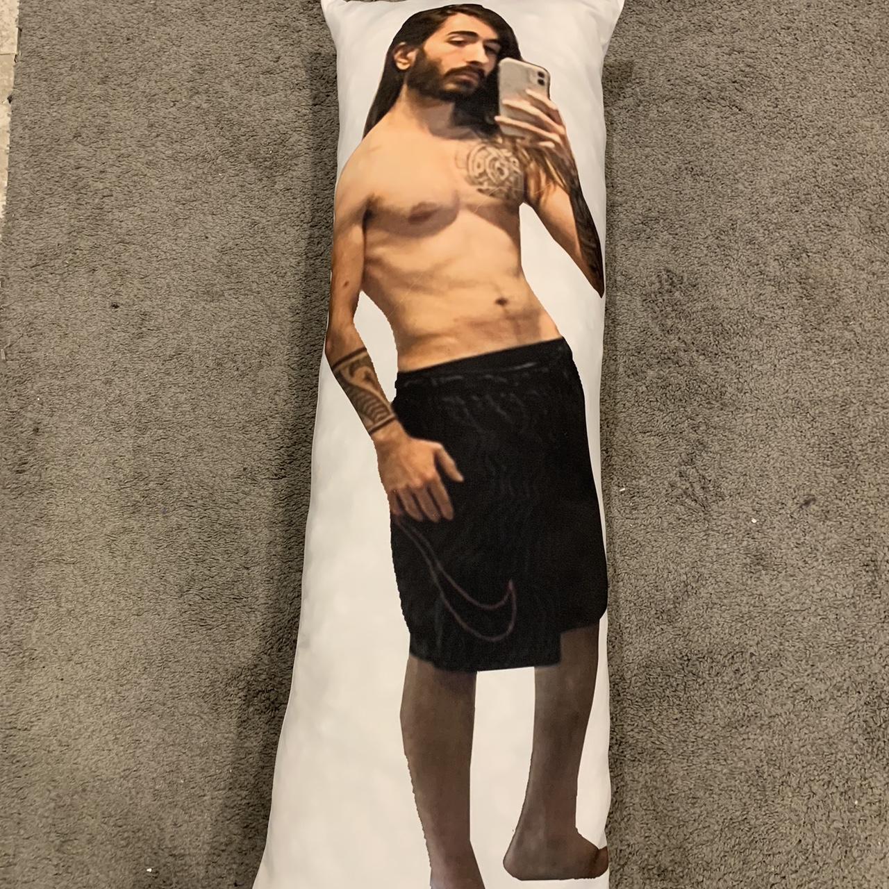 penguinz0 body pillow he also goes by the names... - Depop