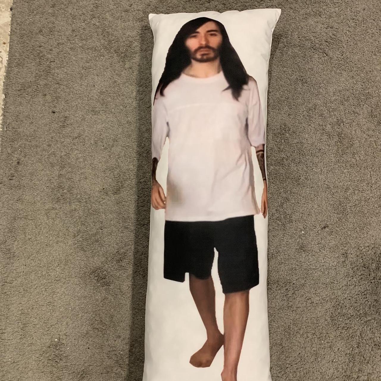 penguinz0 body pillow he also goes by the names... - Depop