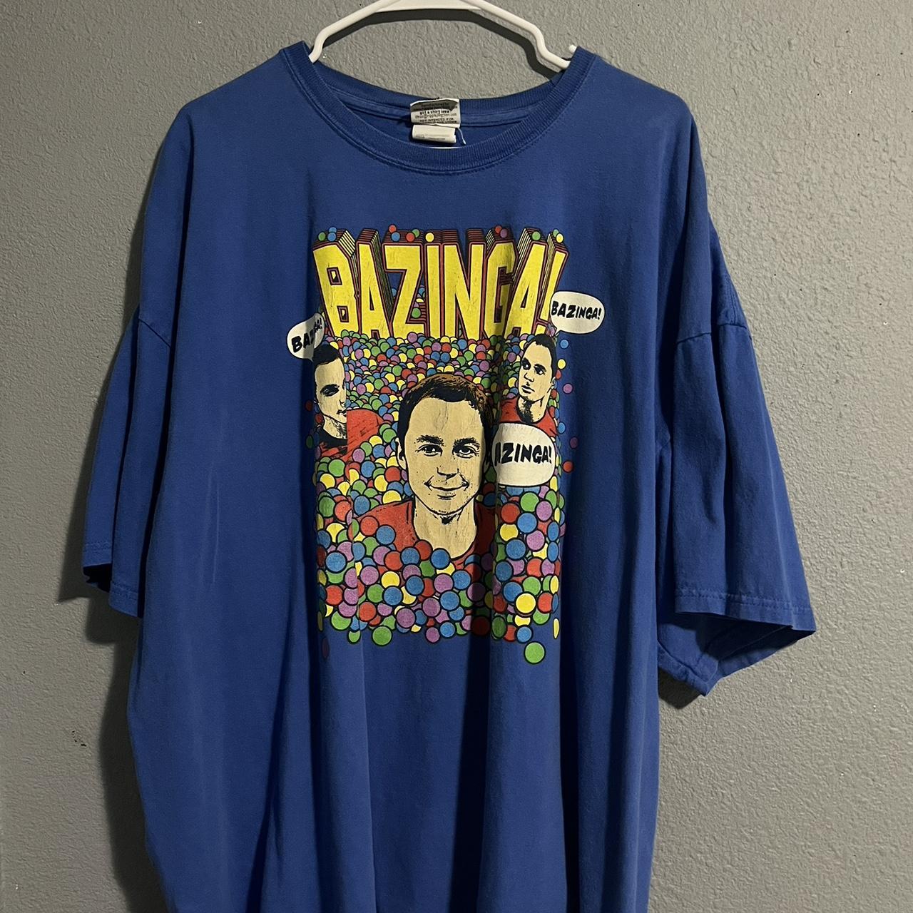 Bazinga Shirt Big Bang Theory Merch Baggy Fit RIP... | Depop