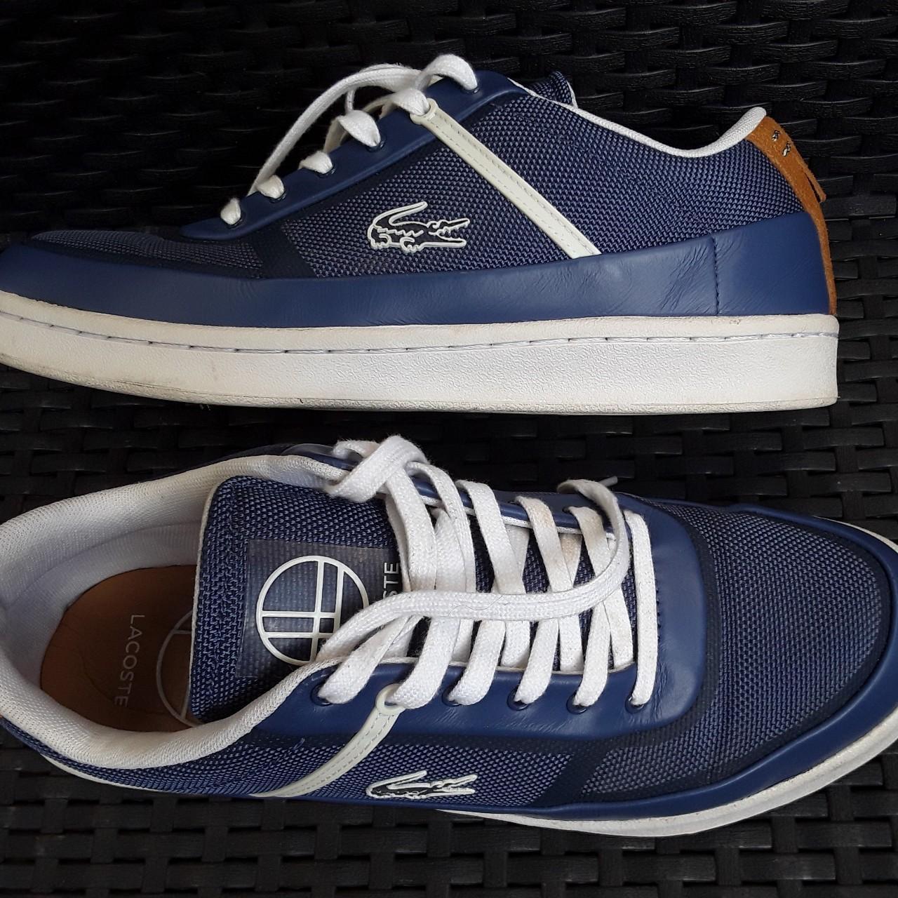 LACOSTE TRAINERS court line FLX. Excellent... - Depop