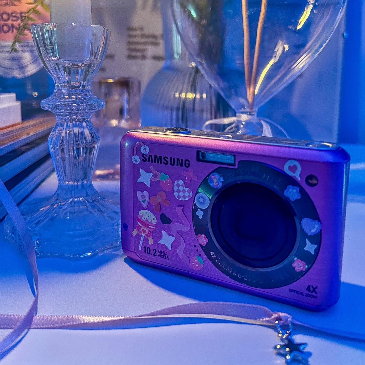 Purple Samsung ES20 10.2MP digicam #digitalcamera... - Depop