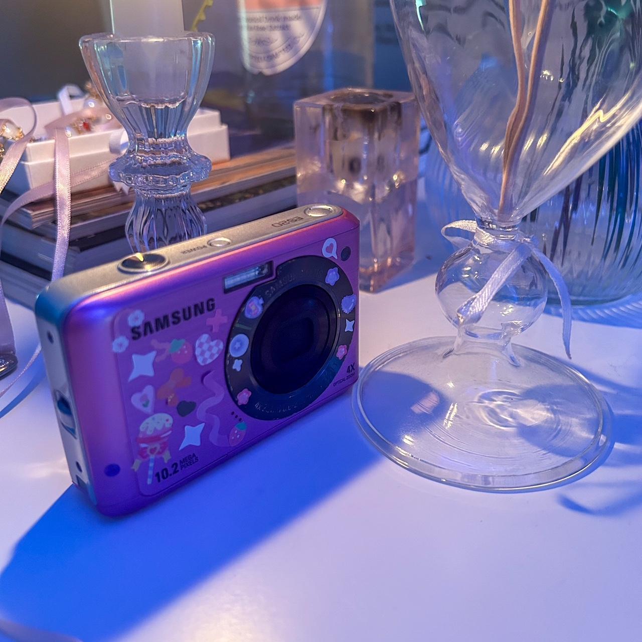 Purple Samsung ES20 10.2MP digicam #digitalcamera... - Depop