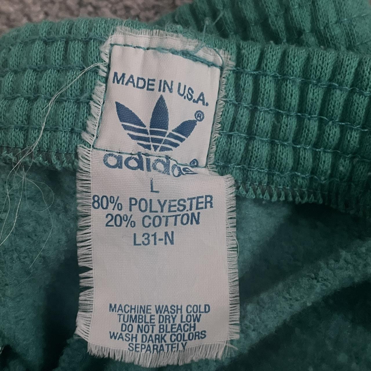 80s Adidas Sweatpants L - Depop