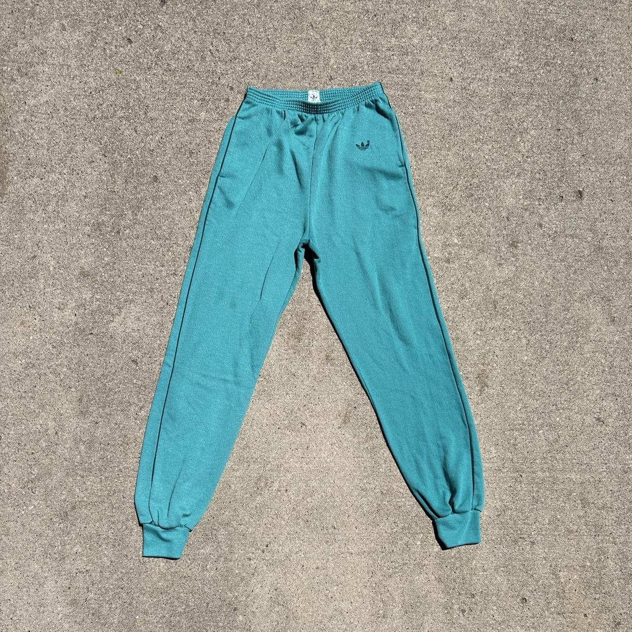 80s Adidas Sweatpants L - Depop
