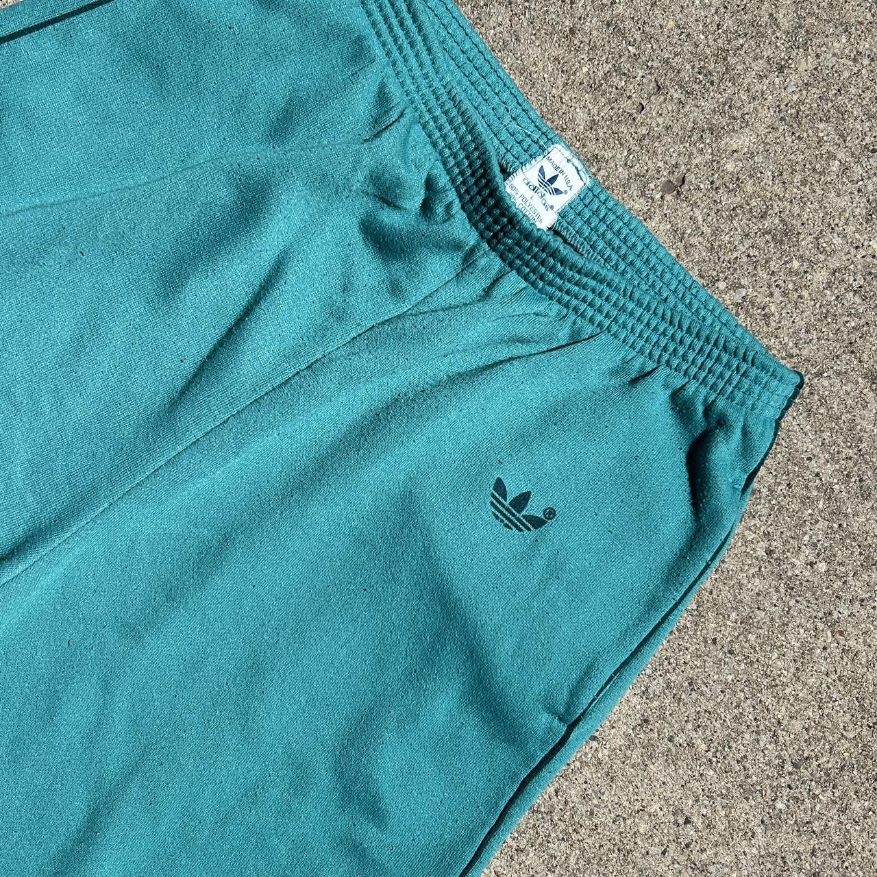 80s Adidas Sweatpants L - Depop