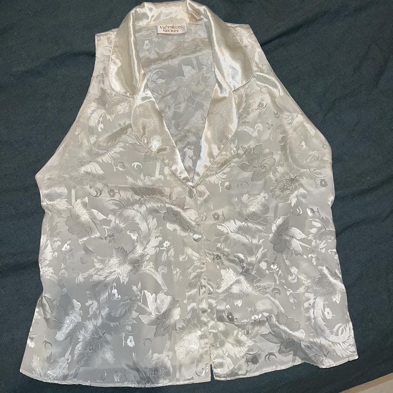 Vintage jacquard fabric Victoria’s Secret bridal... - Depop