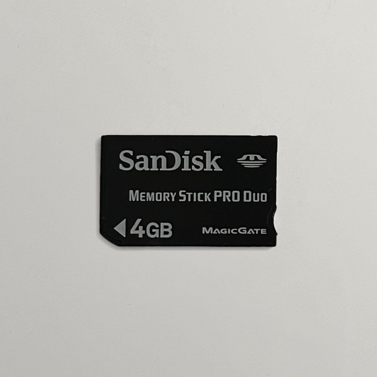 4GB Sandisk PRO Duo Memory Card • Tested and... - Depop
