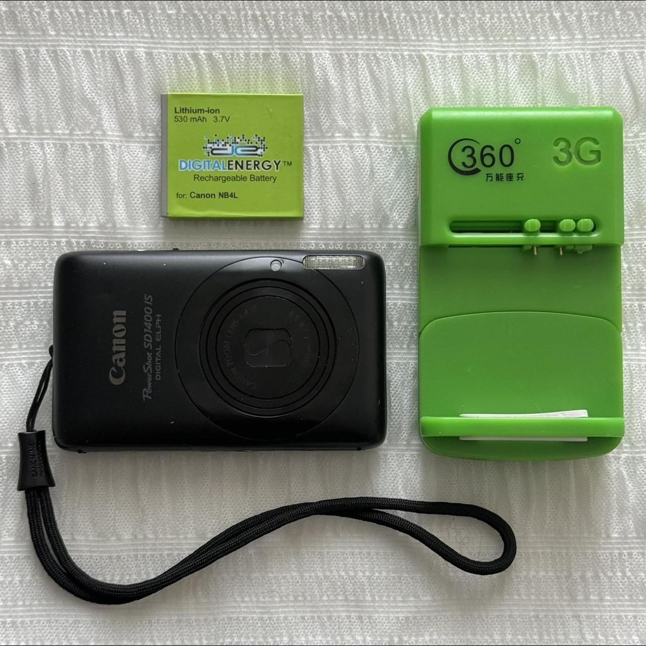 Canon Powershot Elph SD1400 IS Digital Camera |... - Depop