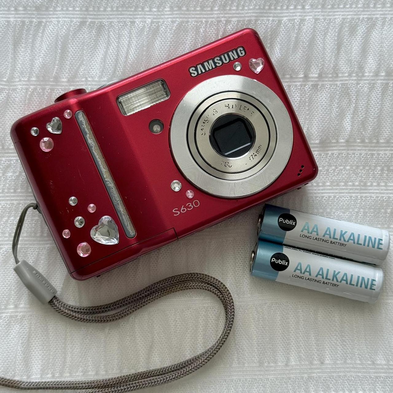 Samsung S630 Cherry Red Digital Camera 💗 Tested by... - Depop