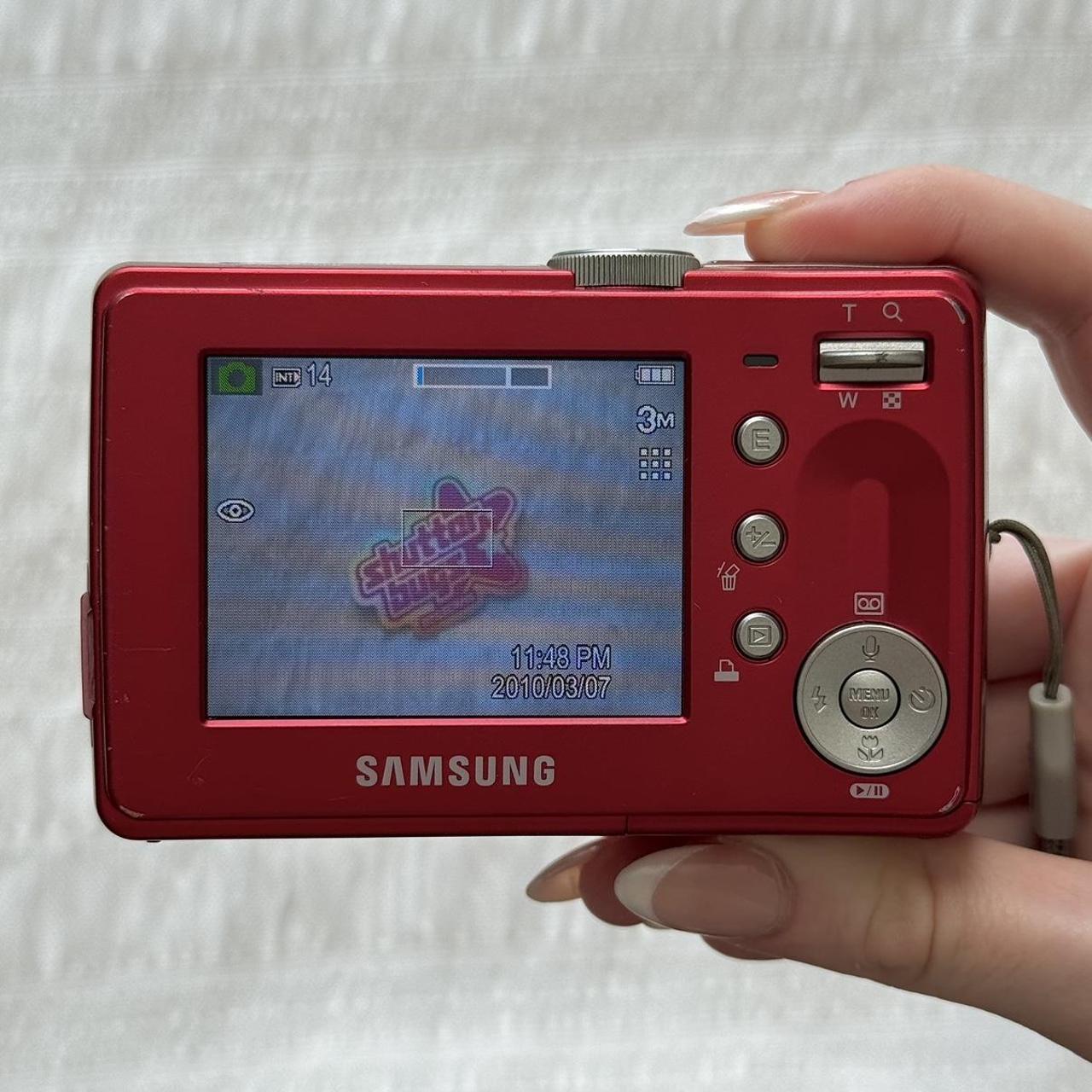 Samsung S630 Cherry Red Digital Camera 💗 Tested by... - Depop