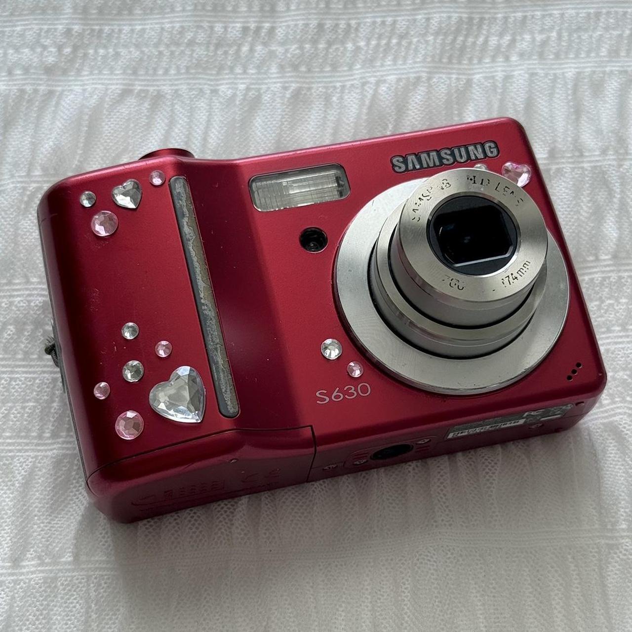 Samsung S630 Cherry Red Digital Camera 💗 Tested by... - Depop