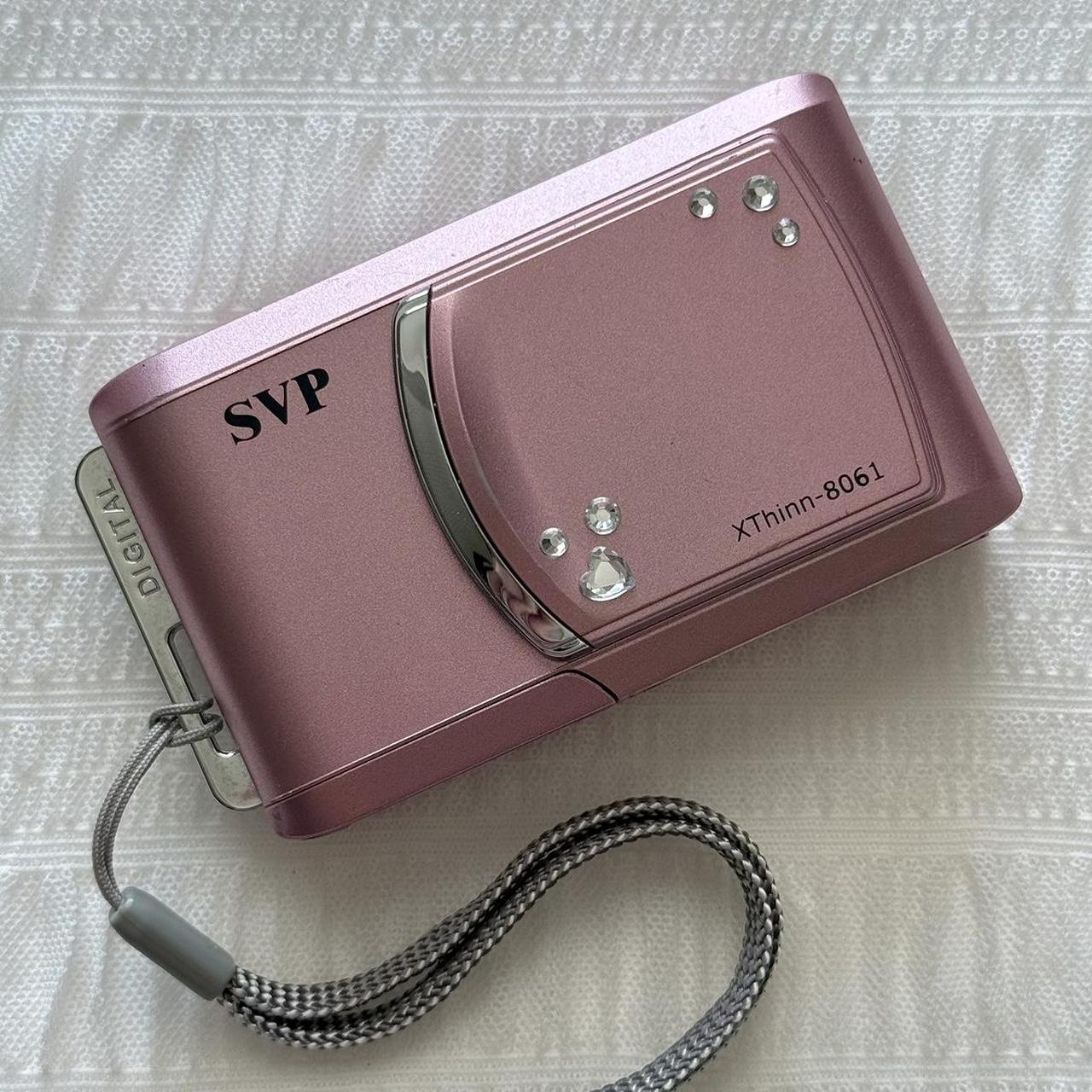 SVP XThinn 8061 Pastel Pink Digital Camera Bundle 💗... - Depop