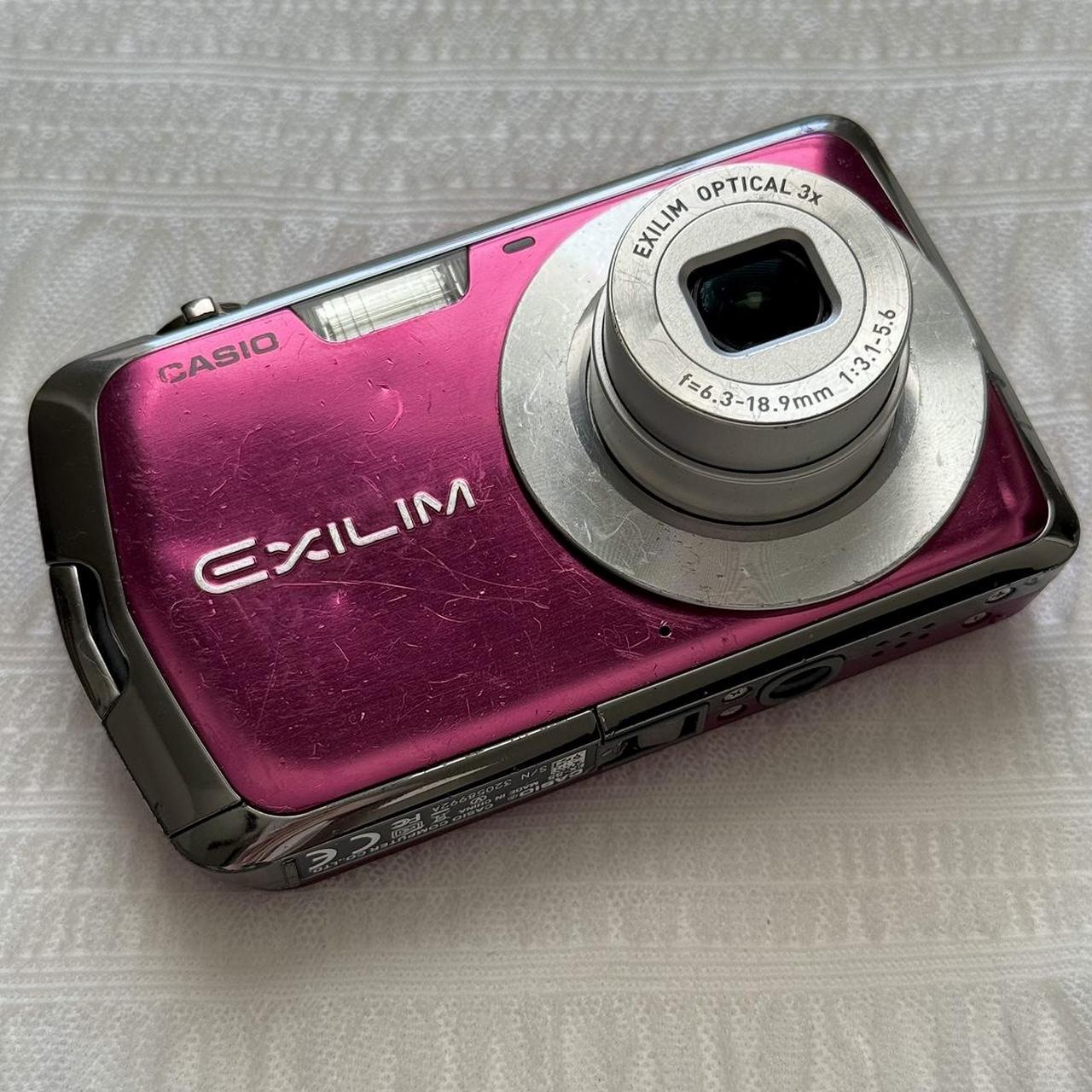 Casio Exilim S5 Hot Pink Digital Camera Bundle 💗... - Depop