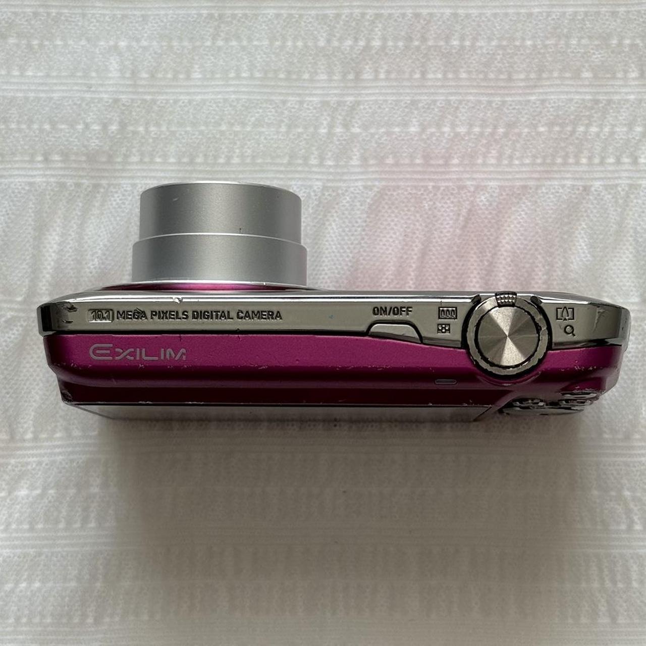 Casio Exilim S5 Hot Pink Digital Camera Bundle 💗... - Depop