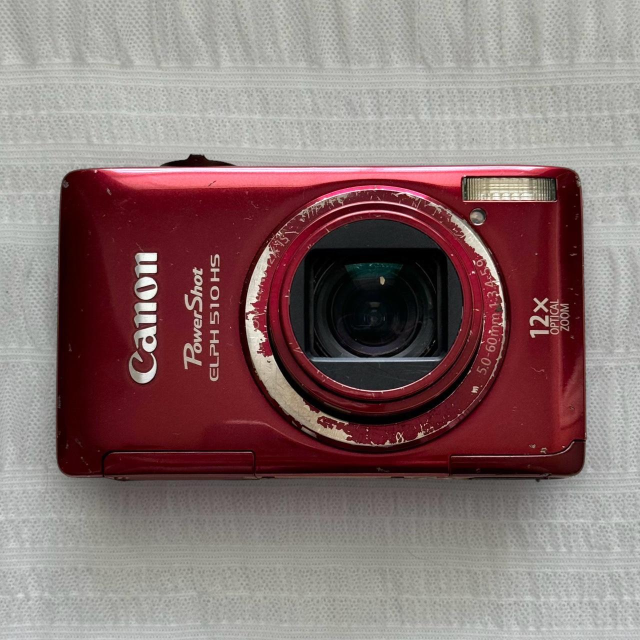 Canon Powershot ELPH 510 HS Digital Camera Bundle 💗... - Depop