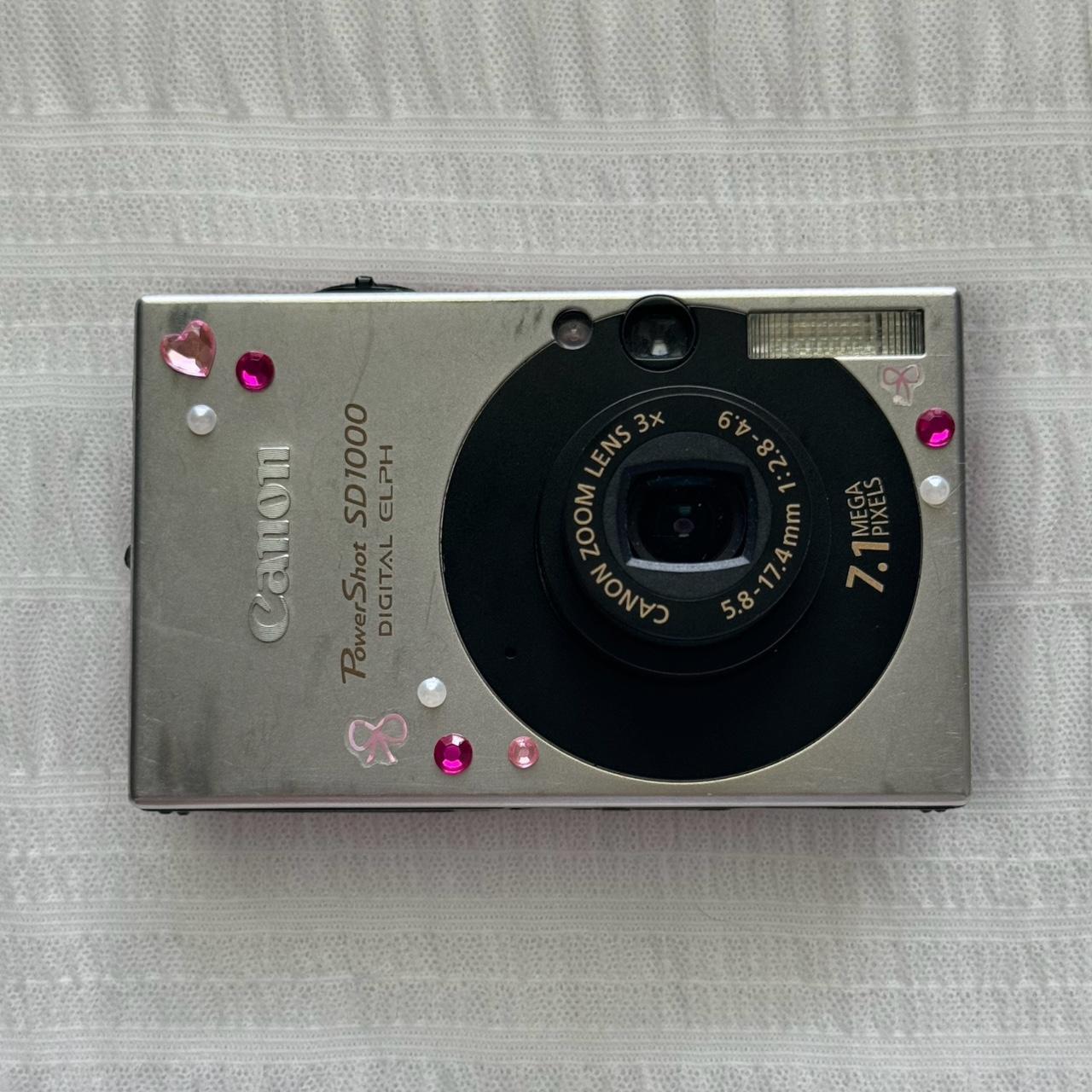 Canon Powershot Elph SD1000 Digital Camera 💗 Tested... - Depop
