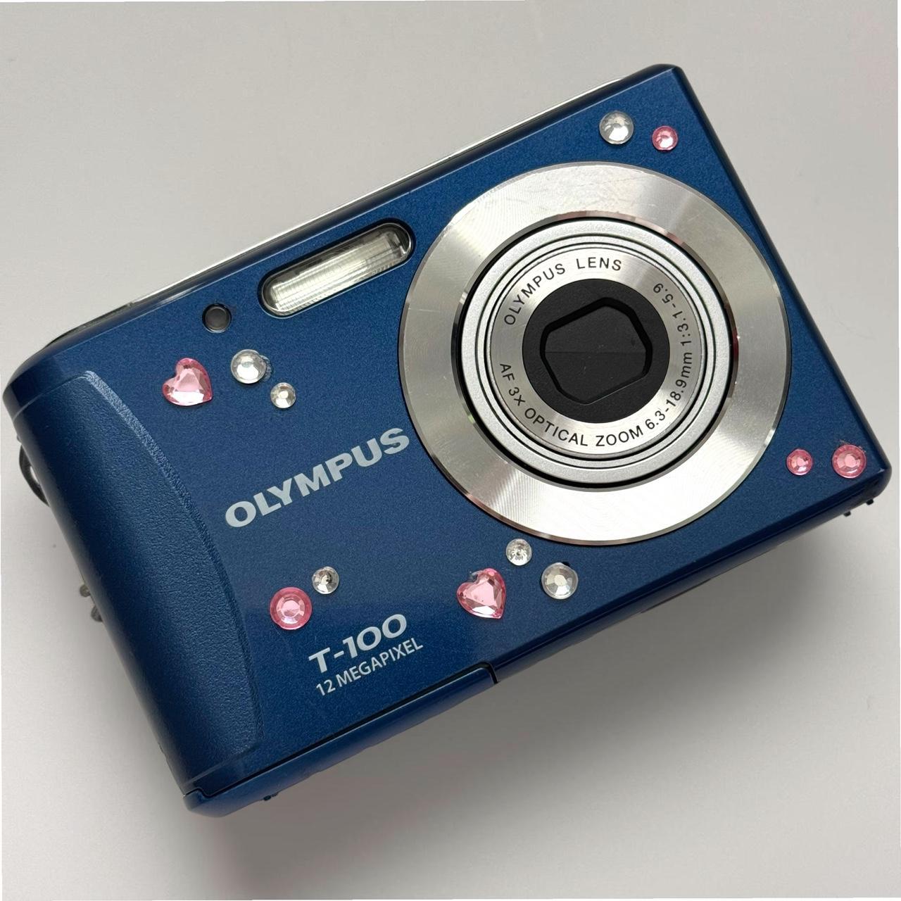 Olympus T-100 Navy Digital Camera 💗 Tested by our... | Depop