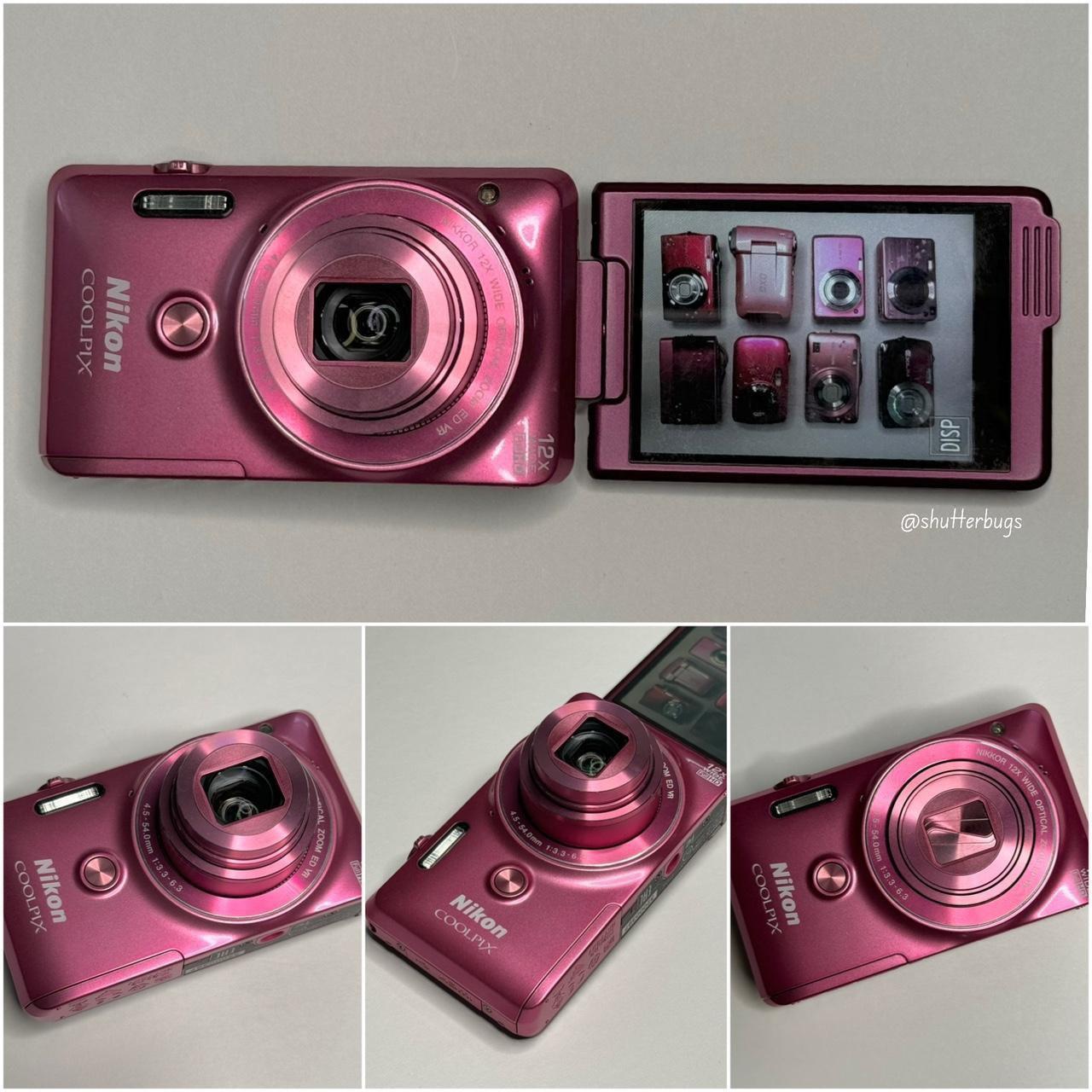 Nikon Coolpix S6900 Pink Digital Camera Bundle 🫧⋆... - Depop