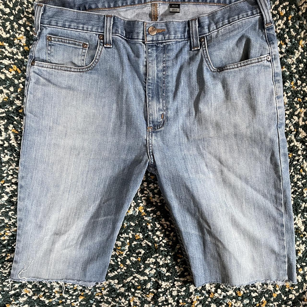 Baggy Carhartt cut jorts Size 36 Super clean - Depop