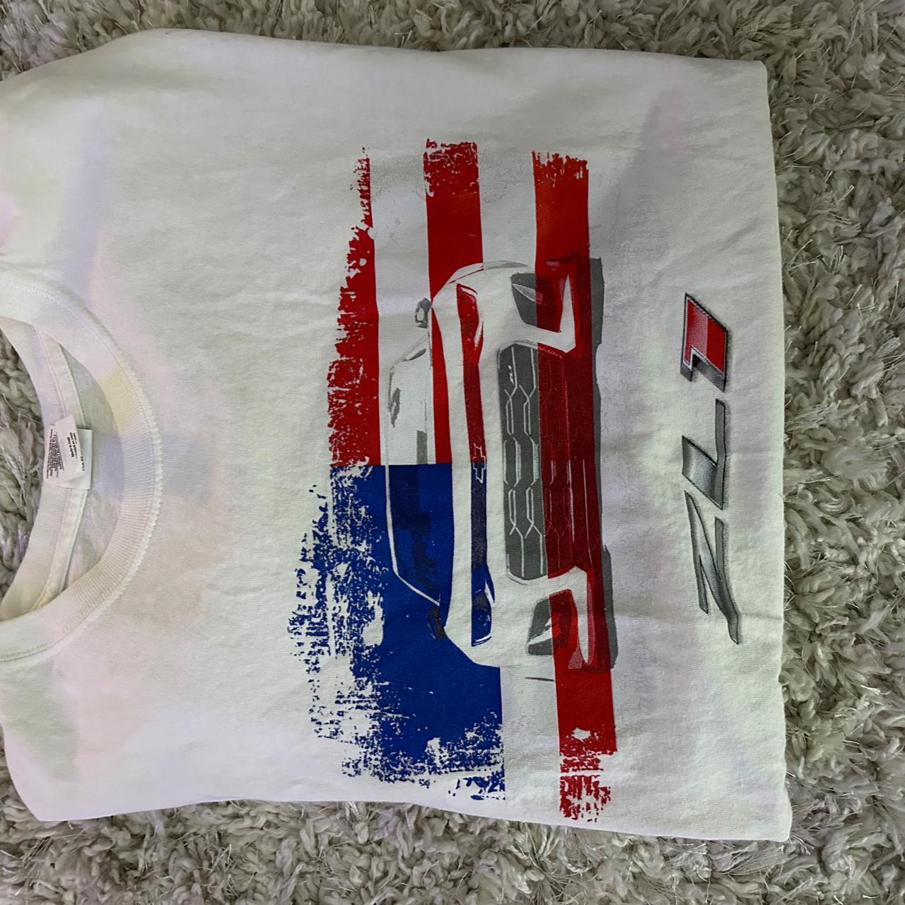 Chevrolet Camaro Zl7 vintage t-shirt XL white... - Depop