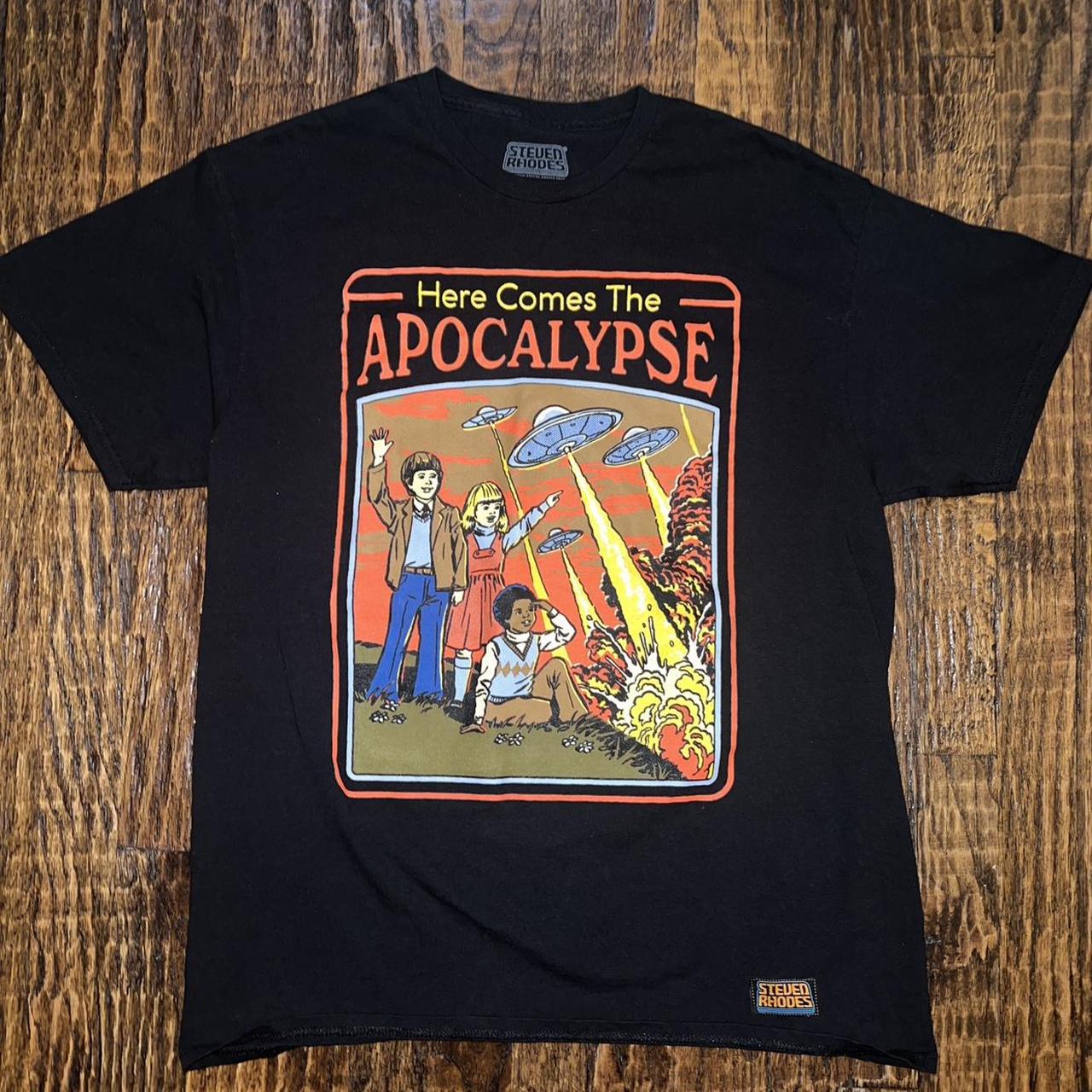 Vintage 2000s "Here Comes the Apocalypse" Steven... | Depop