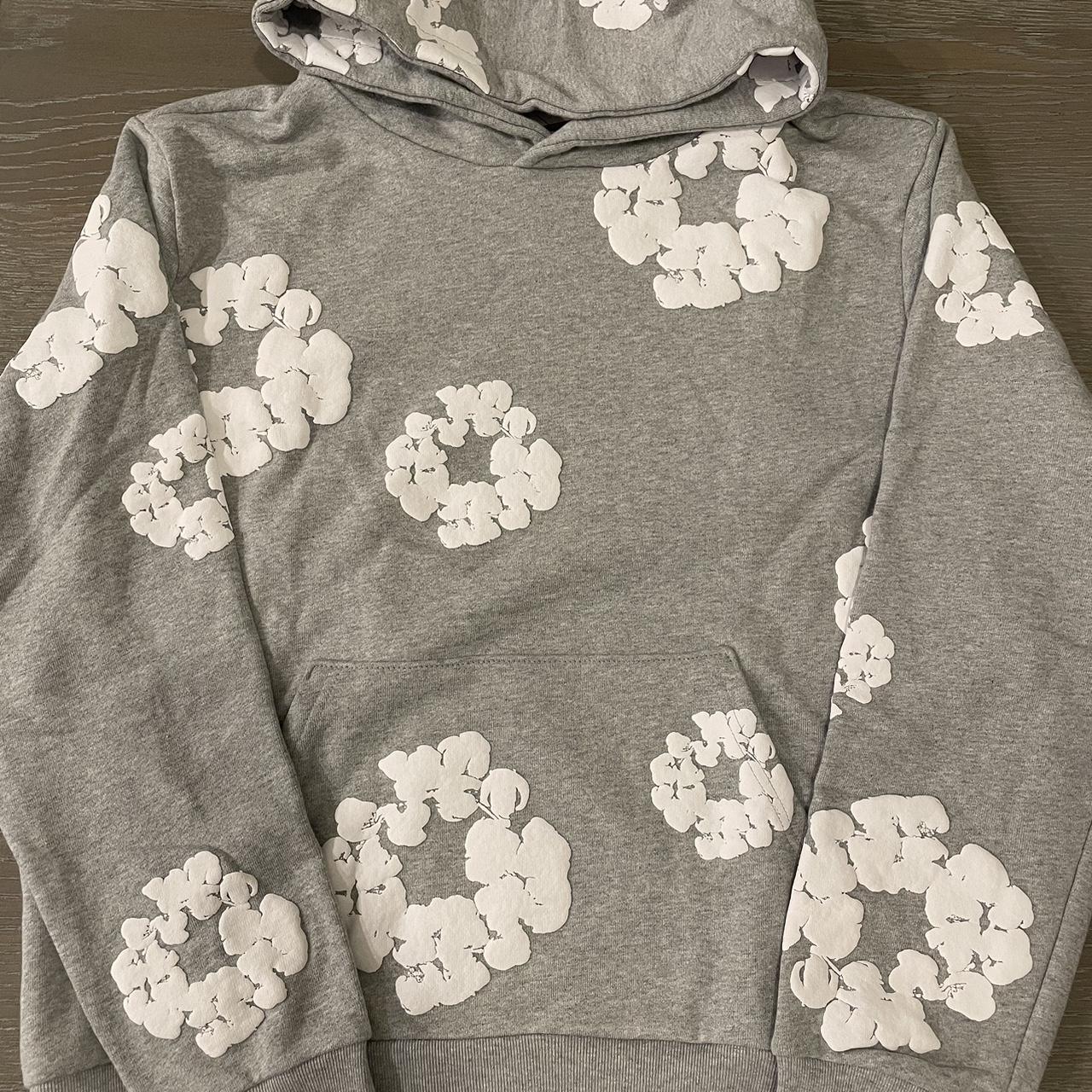 Denim gears hoodie (grey) DS - Depop