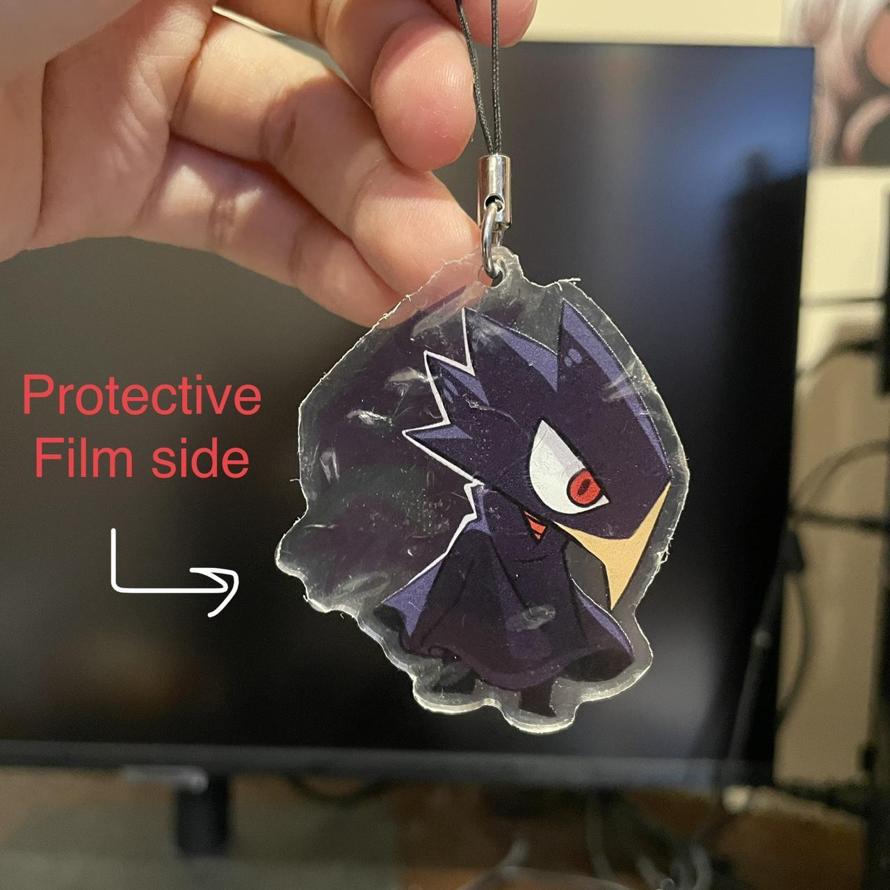 Fumikage Tokoyami charm/keychain Not as scratched... - Depop