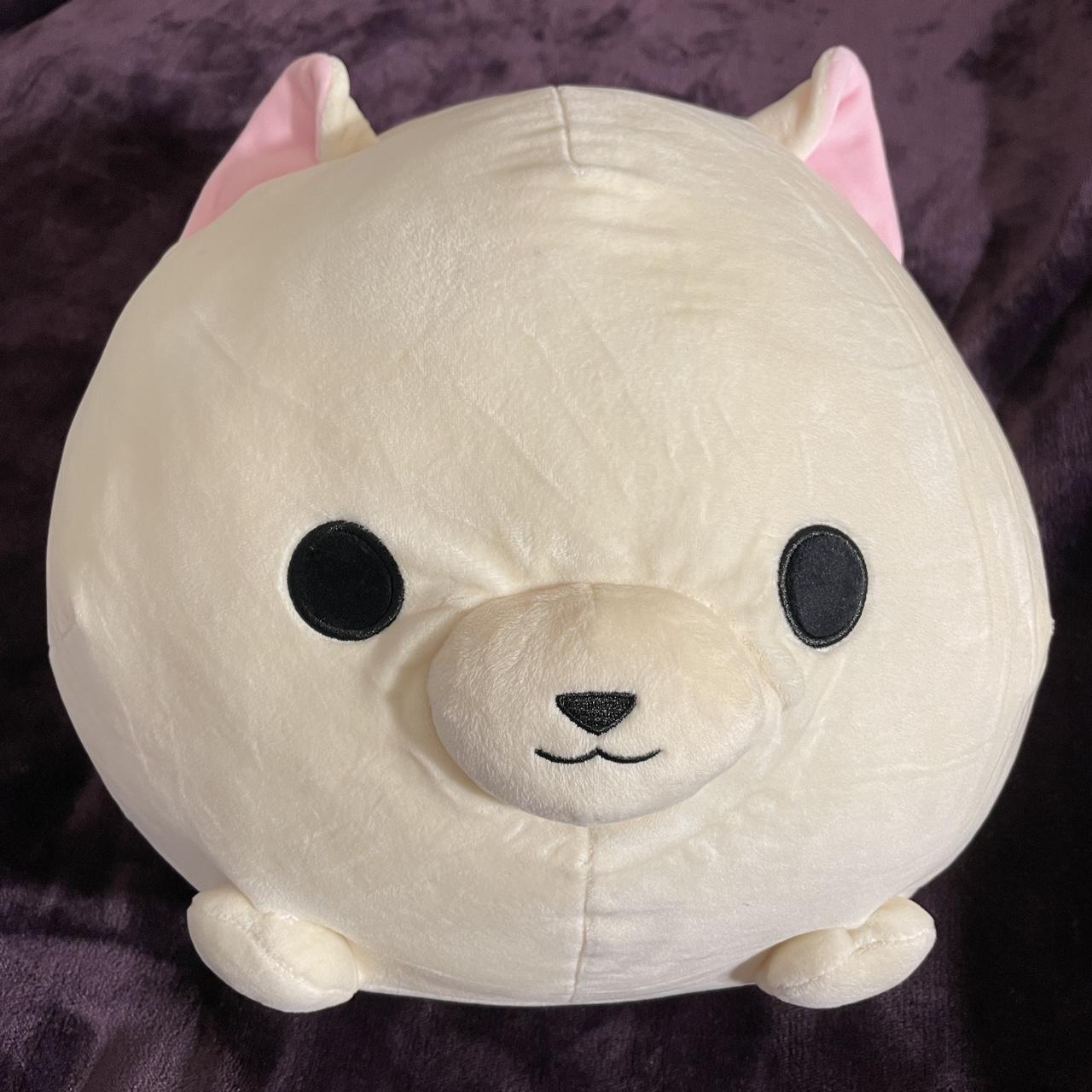 Large takashoji cream puppy plush New with... - Depop