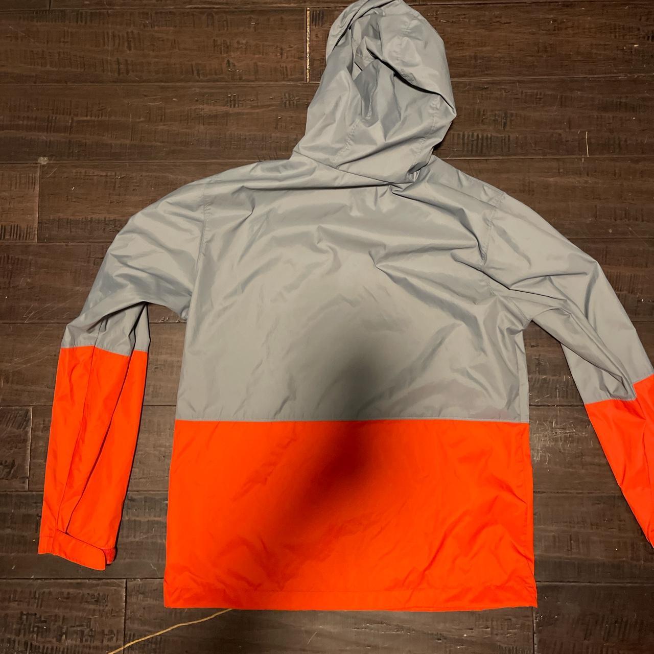 Columbia Shell Grey/Orange Men’s M - Depop