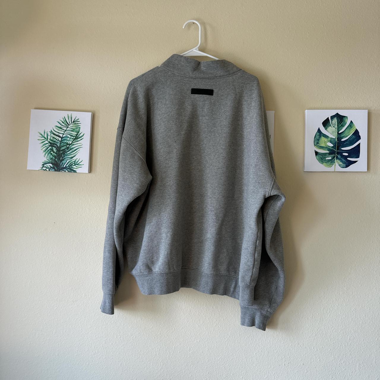 Essentials men grey Mockneck! - Depop