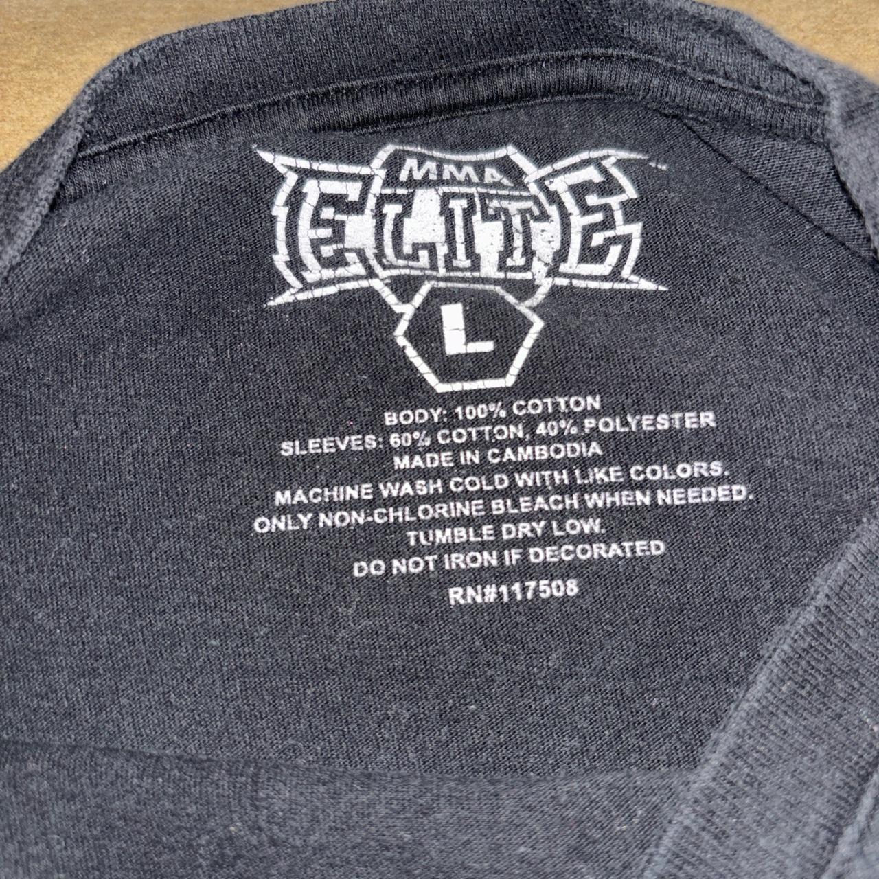 MMA elite long sleve listed L but fits like M - Depop