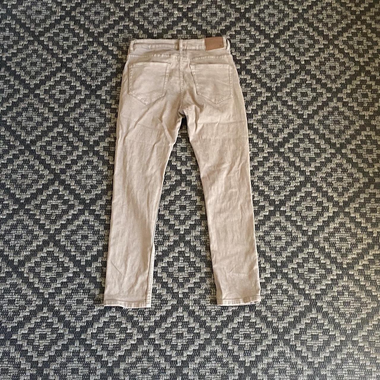 Light brown Absent 28 Taper Jeans Fits size 28/... - Depop