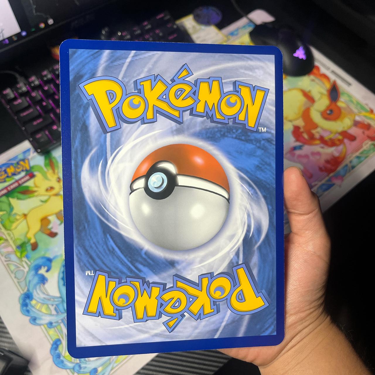 Vaporeon Vmax Jumbo Card #pokemon #pokemonTCG | Depop