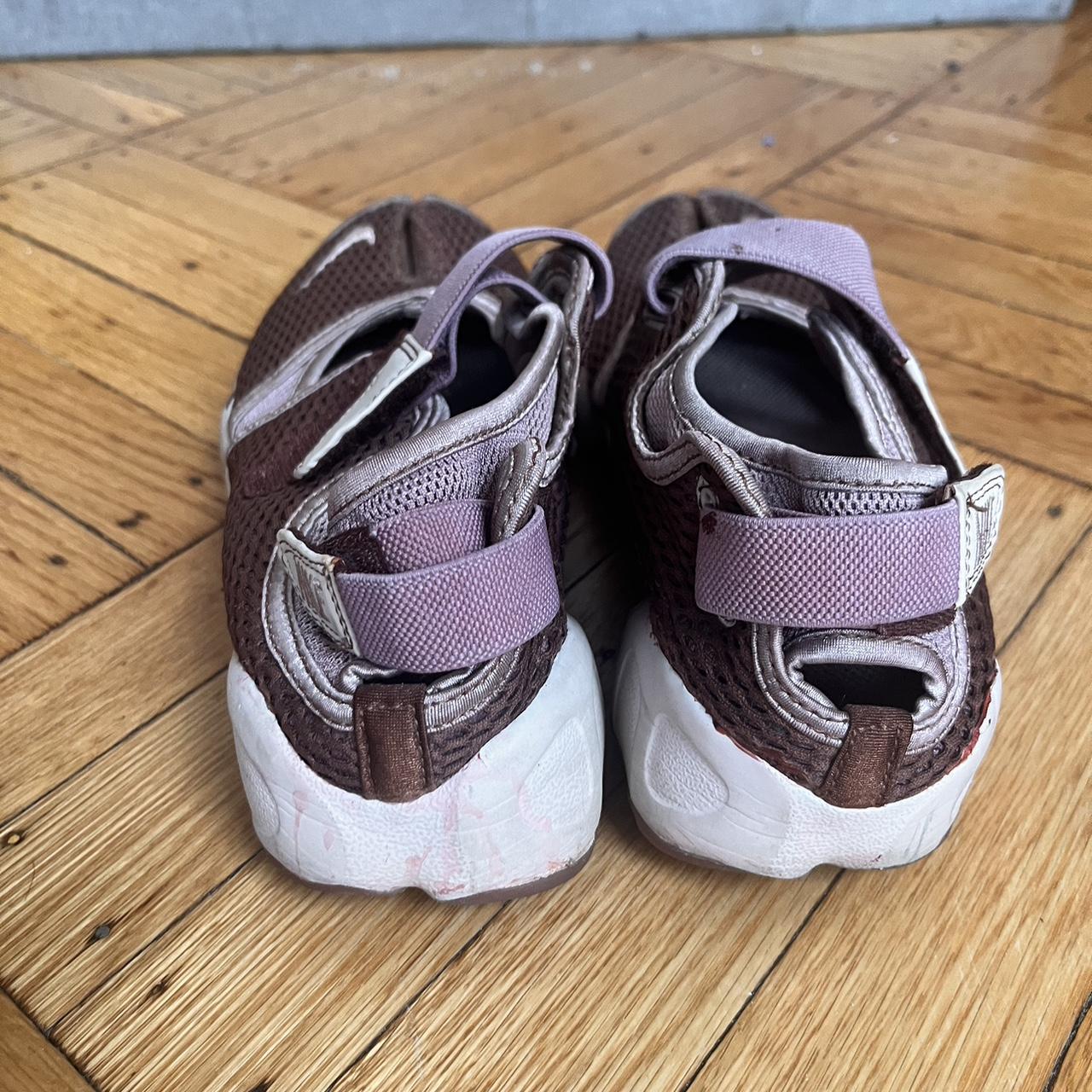 Very rare nike tabi tan brown velcro shoes. Worn but... - Depop