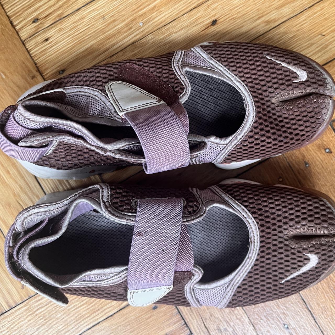 Very rare nike tabi tan brown velcro shoes. Worn but... - Depop