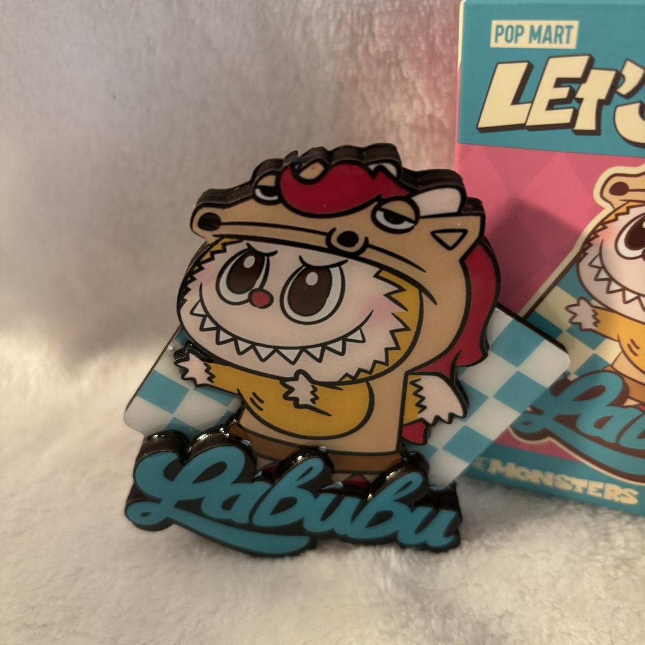 Labubu Pop Mart Let's Checkmate magnet “Knight”... | Depop