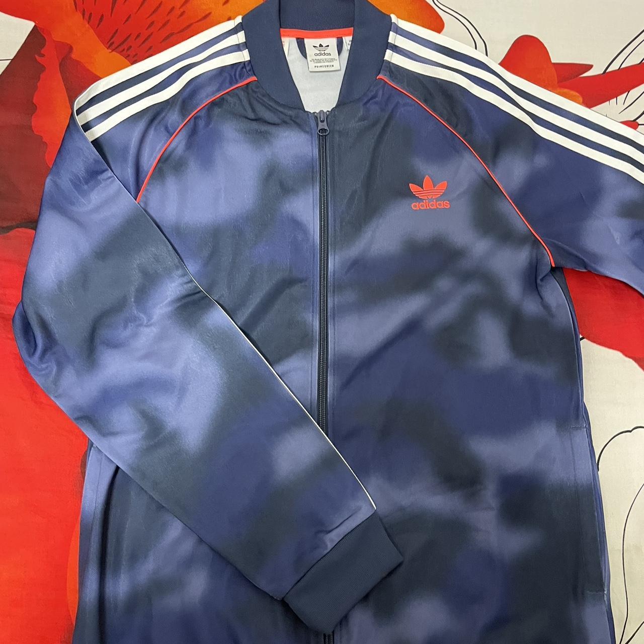 Navy adidas SST jacket Never been worn before... - Depop