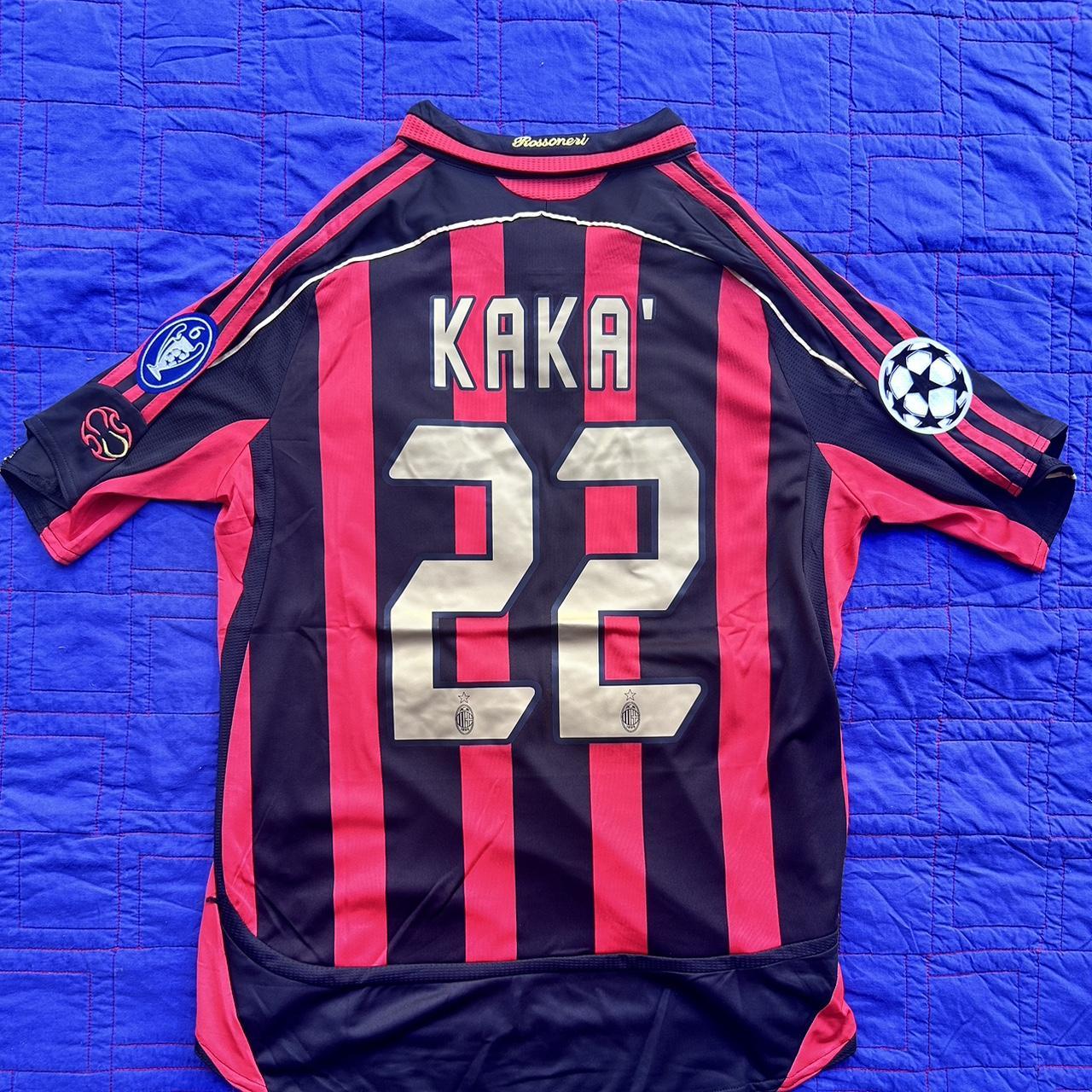 AC Milan 2006/07 KAKA Jersey Measurements in... - Depop