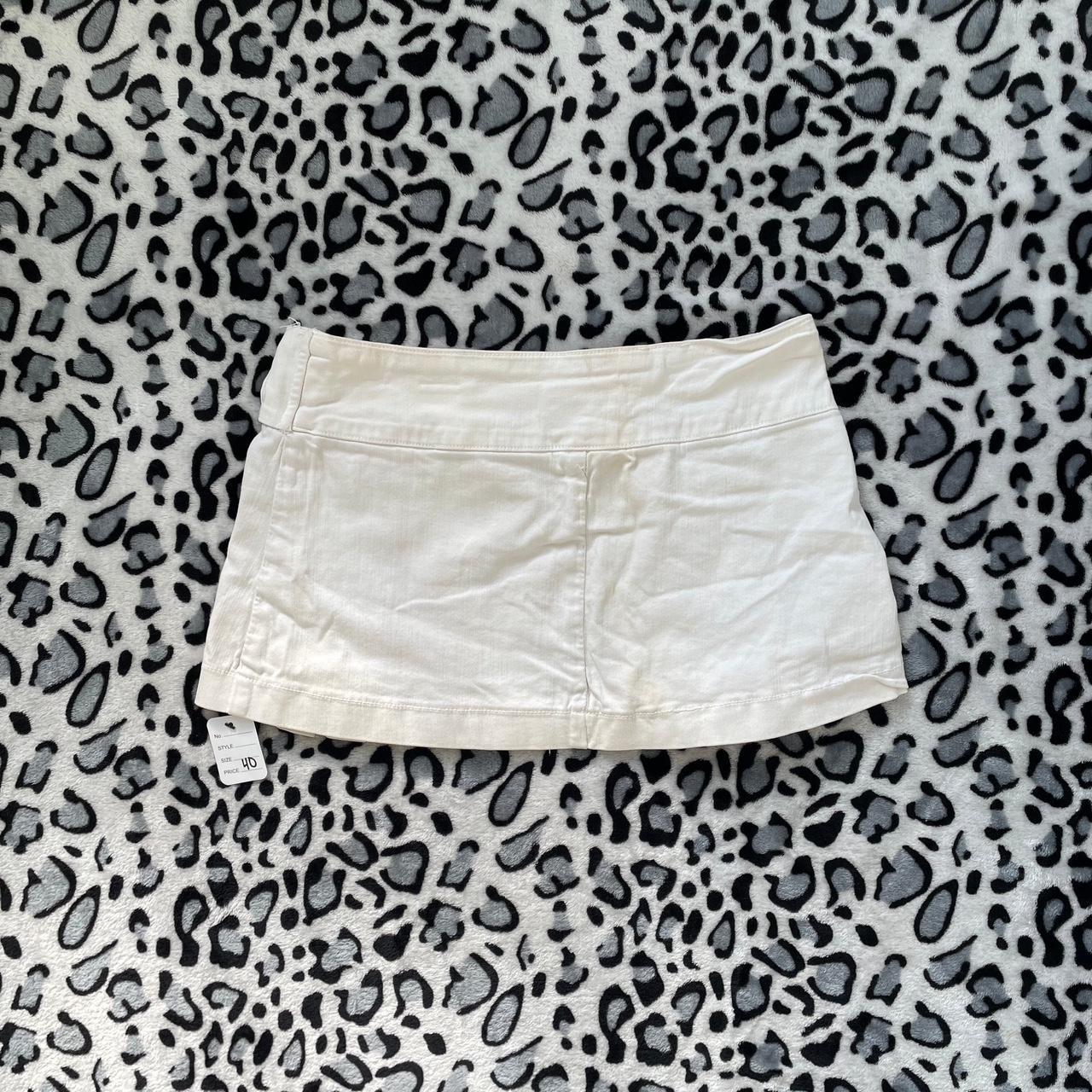 vintage pleated mini skirt #y2k#bratz#trashyy2k - Depop