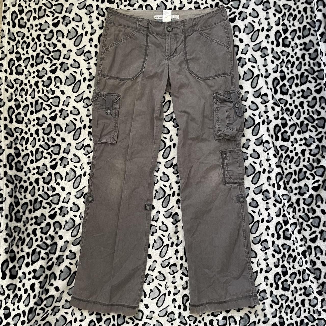 vintage old navy low rise cargos #y2k#grunge#alt#punk - Depop