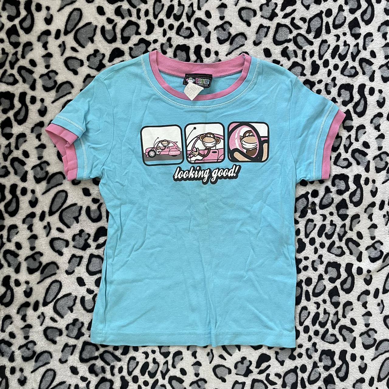 vintage bobby jack baby tee #y2k#mcbling - Depop