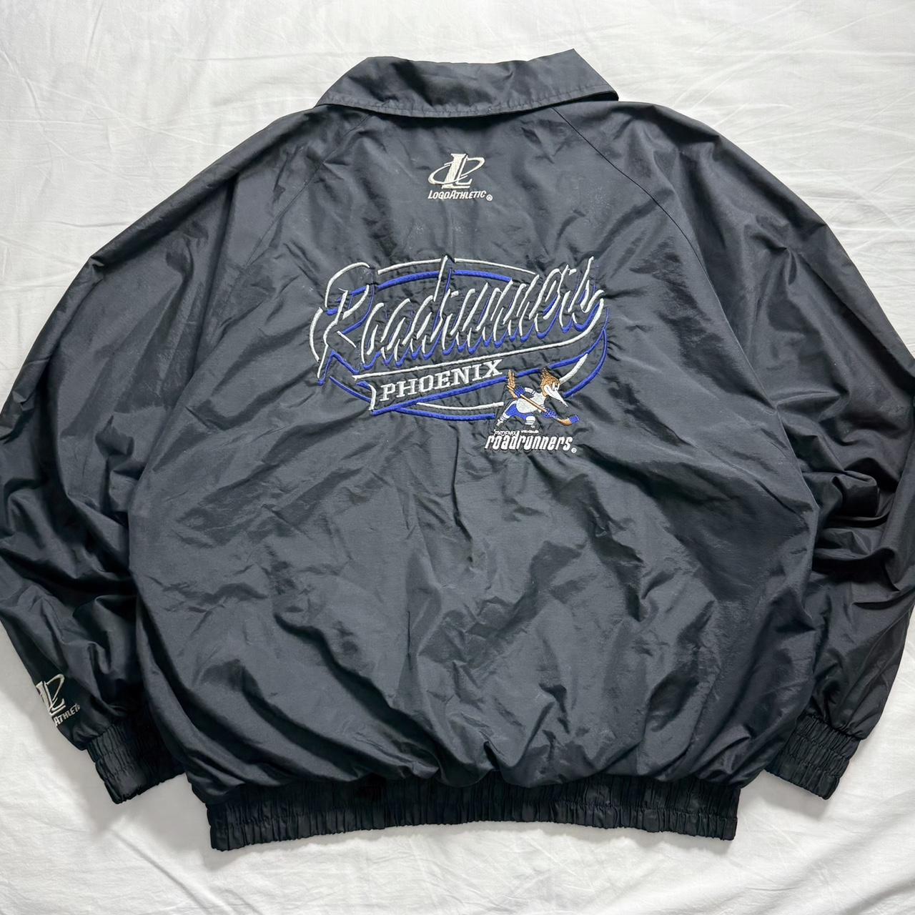 90s Logo Athletic Phoenix Roadrunners Bomber Perfect... | Depop