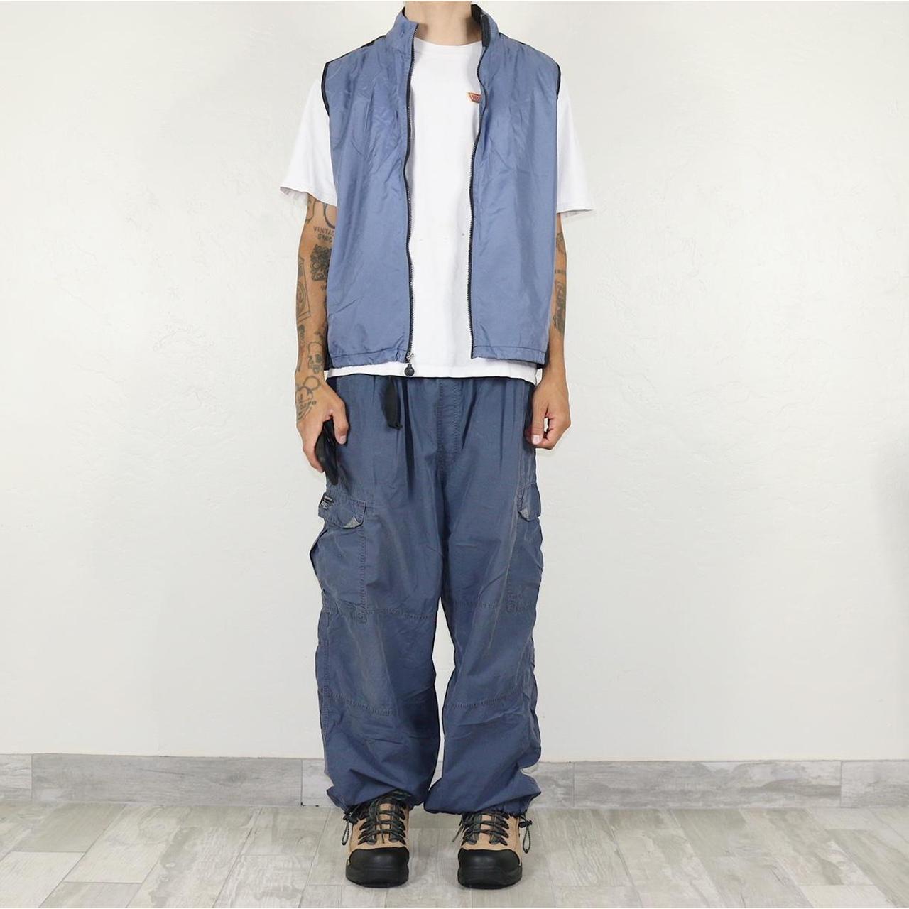 Gorpcore - Y2K Utility Nylon Vest Great Condition... - Depop