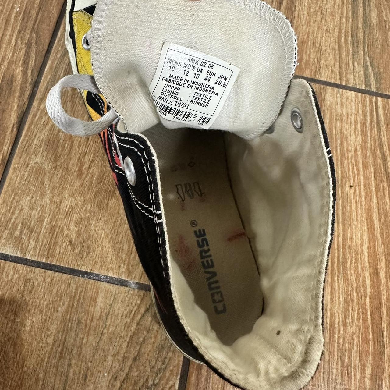 Rare Made in USA 1990s Converse Chuck Taylor Fire... - Depop