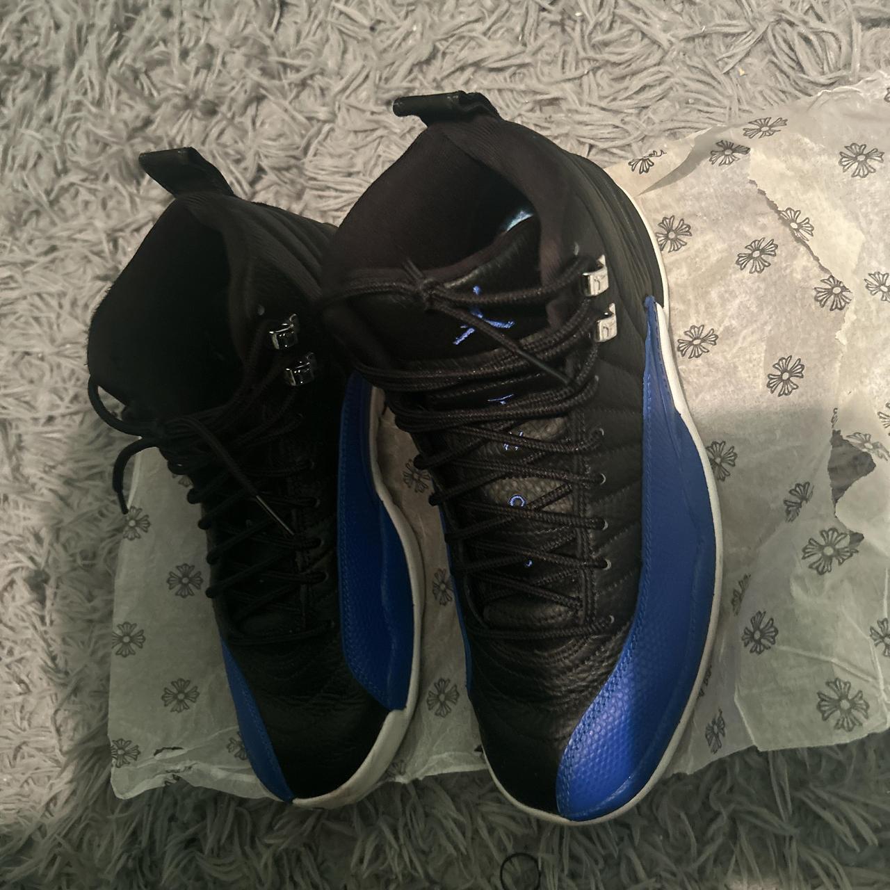 Jordan 12 Retro hyper Royal - Depop